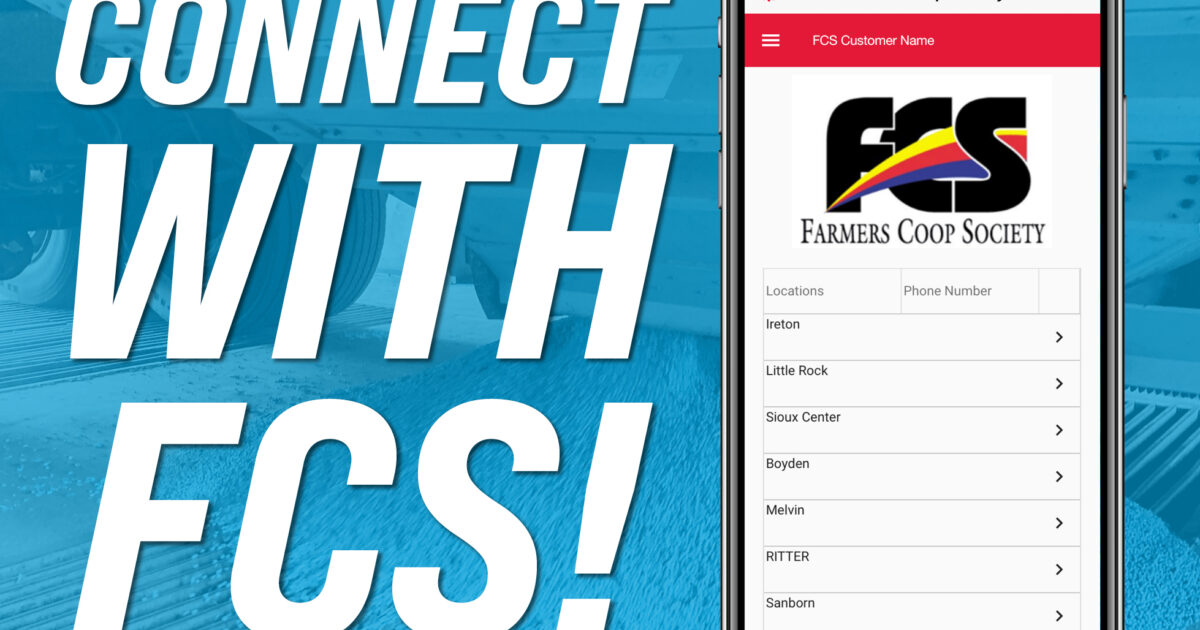 Connect with FCS! | Farmers Cooperative Society